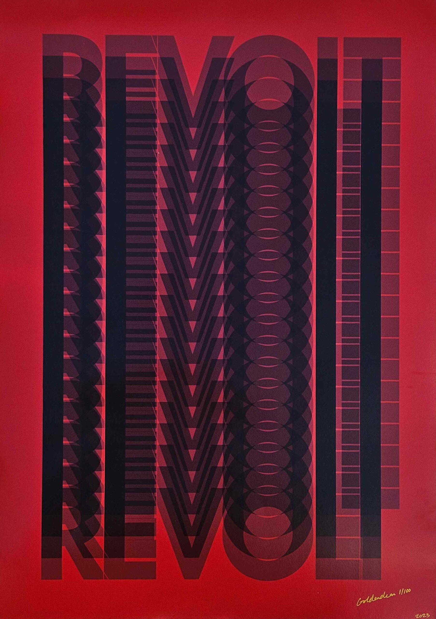 REVOLT (limited edition poster) - goldendean.com